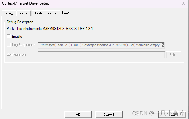 TI板 keil5编译MSPM0无法下载的情况（出现Error: Flash Download failed - “Cortex-M0“解决办法）_error: flash download ...