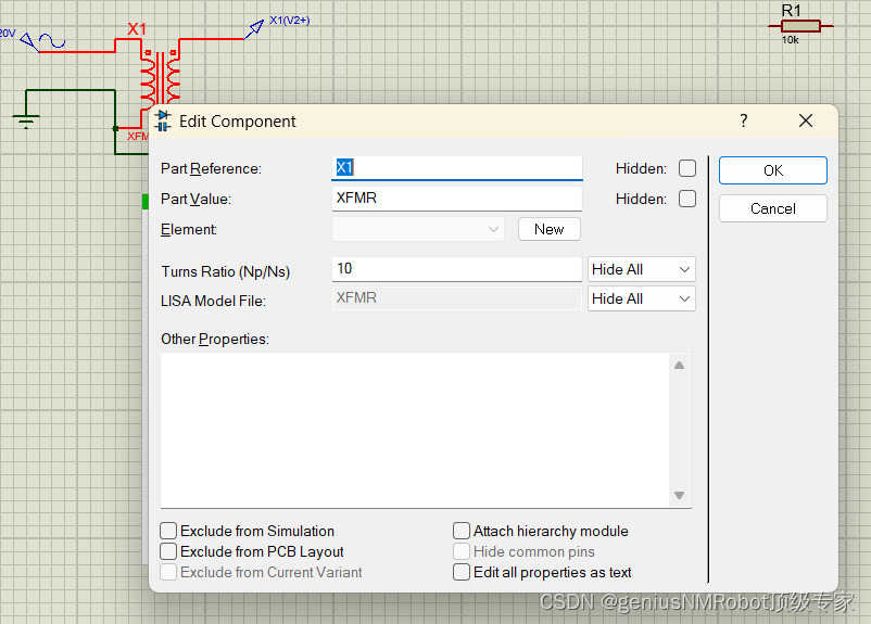 Proteus 变压器使用_proteus变压器-CSDN博客