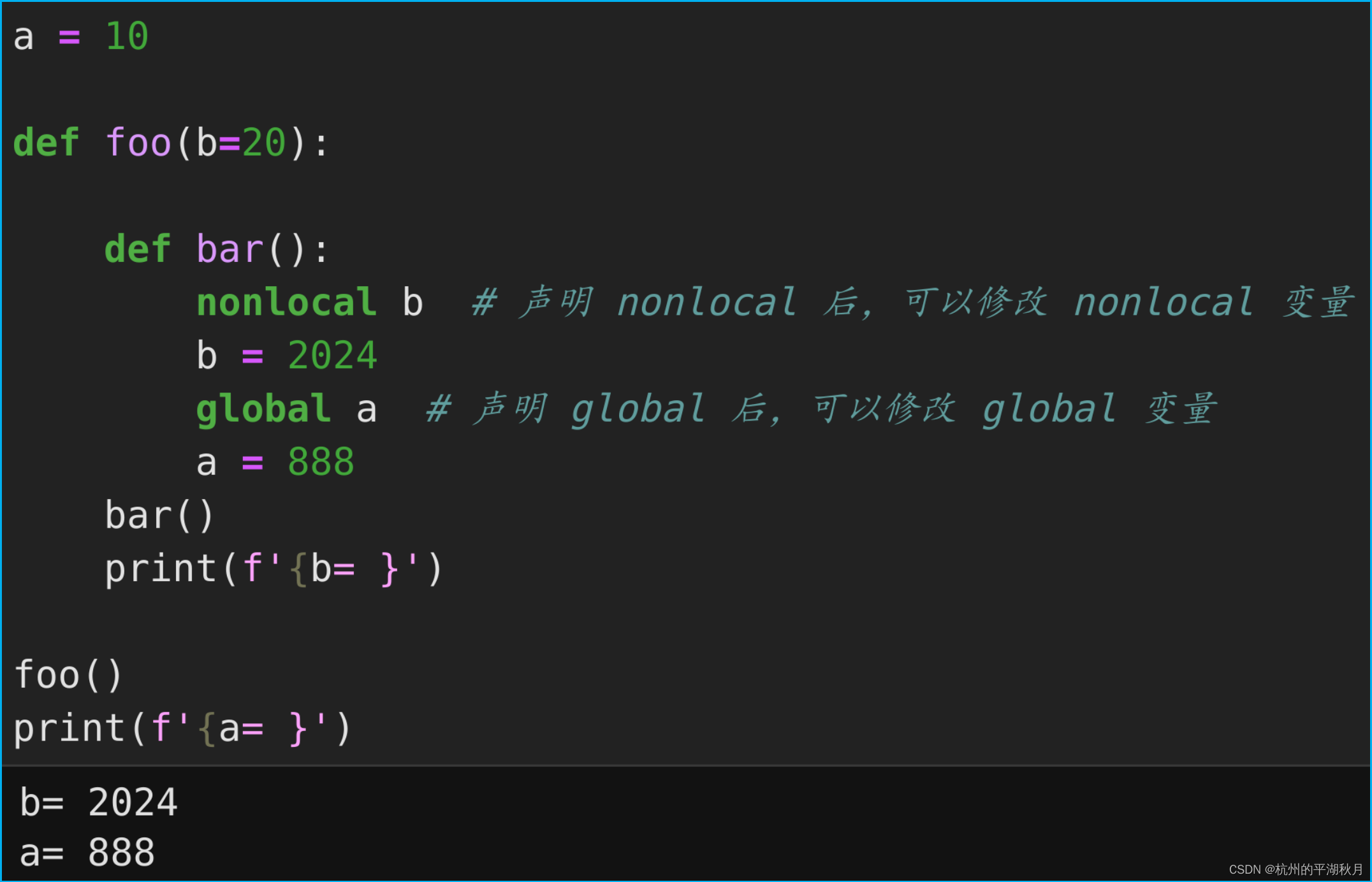嵌套函数，nonlocal，闭包 closure 和自由变量_nonlocal变量-CSDN博客