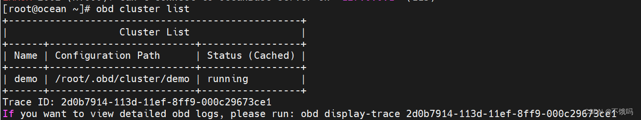 关于OceanBase单机版 重启后无法链接问题解决方案_obd-1006: failed to connect to oceanbase-ce-CSDN博客