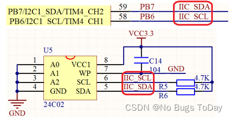 STM32F1 的普通 IO 口模拟 IIC 时序（HAL库）_模拟i2c时序-CSDN博客