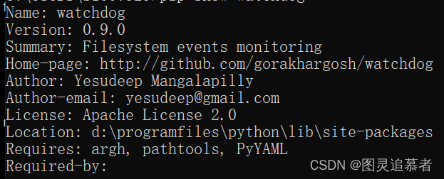 python文件监控watchdog_python watchdog-CSDN博客