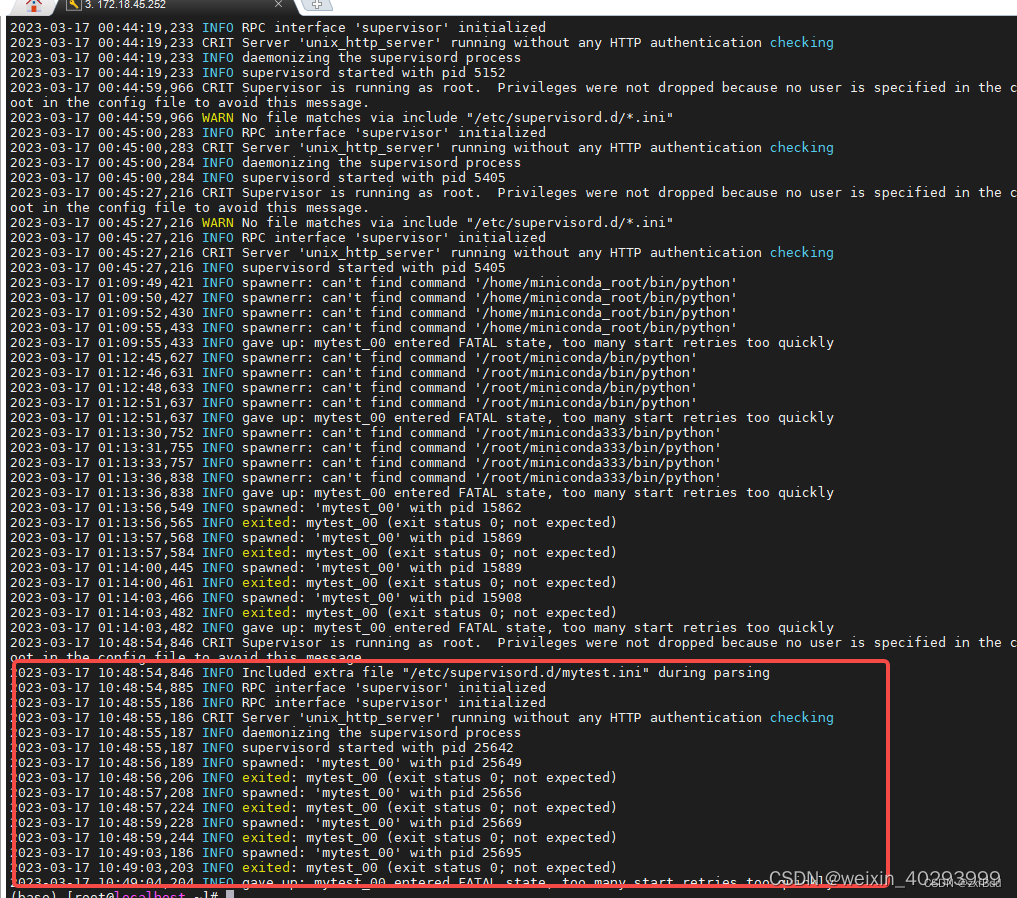 【supervisor】安装和使用，超级详细，开机自启动，以及其它的注意细节_没有可用软件包 supervisor-CSDN博客