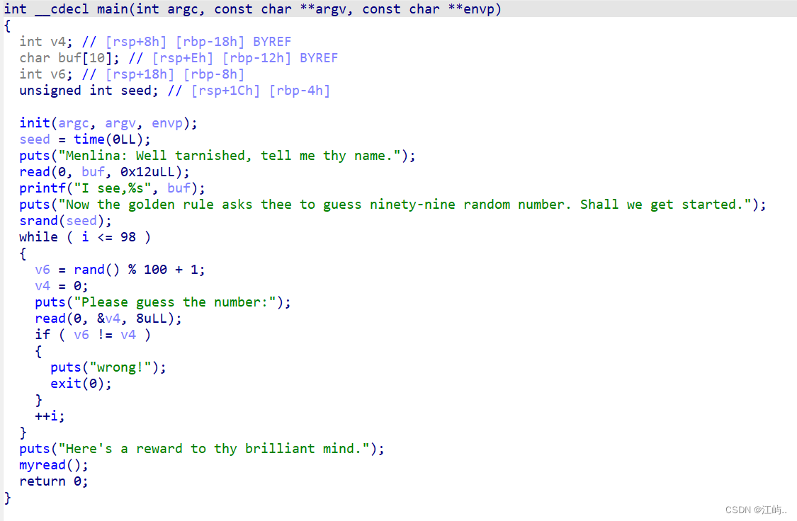ctf-pwn 伪随机数绕过问题_nssctf pwn rand-CSDN博客