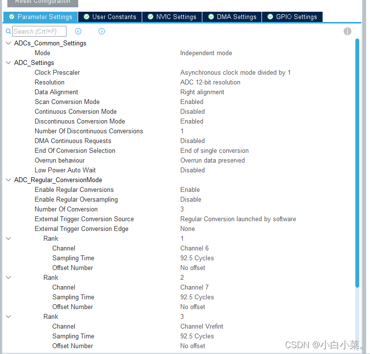 STM32+HAL库ADC采样（采用内部基准电压）_stm32 电压内部基准-CSDN博客