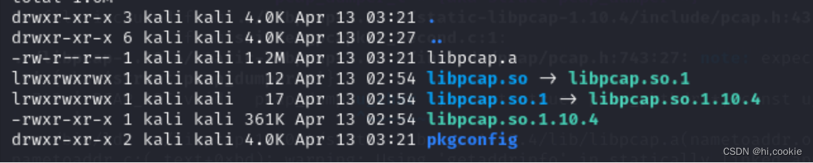 【编程笔记】libpcap下载、安装与编程-CSDN博客