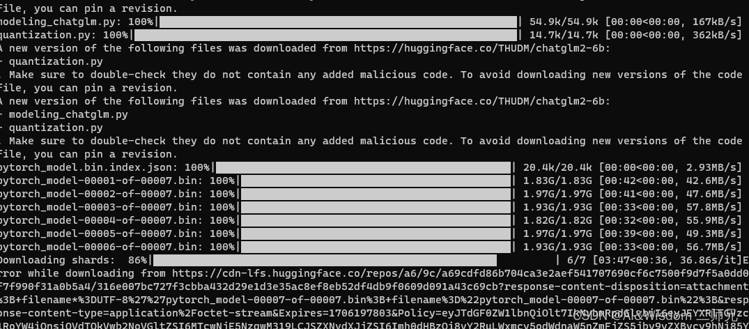 成功解决HTTPSConnectionPool(host=‘huggingface.co‘, port=443): Max retries exceeded with url ...