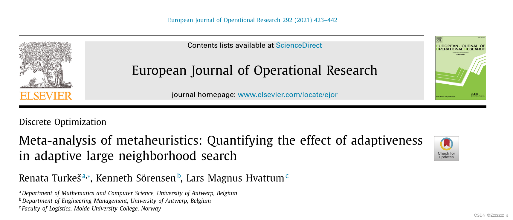 针对ALNS的自适应层进行元分析_alns包-CSDN博客