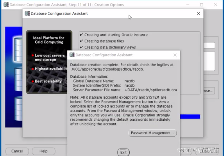 八、oracle11g rac集群搭建-dbca创建数据库-CSDN博客