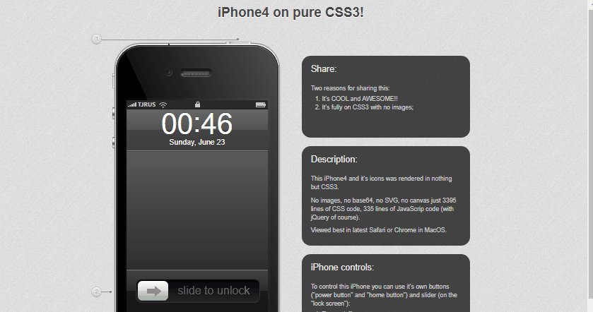 前端JS特效第18波：jQuery+CSS3做出IOS解锁屏幕特效_jquery 仿 iphone 苹果手机-CSDN博客