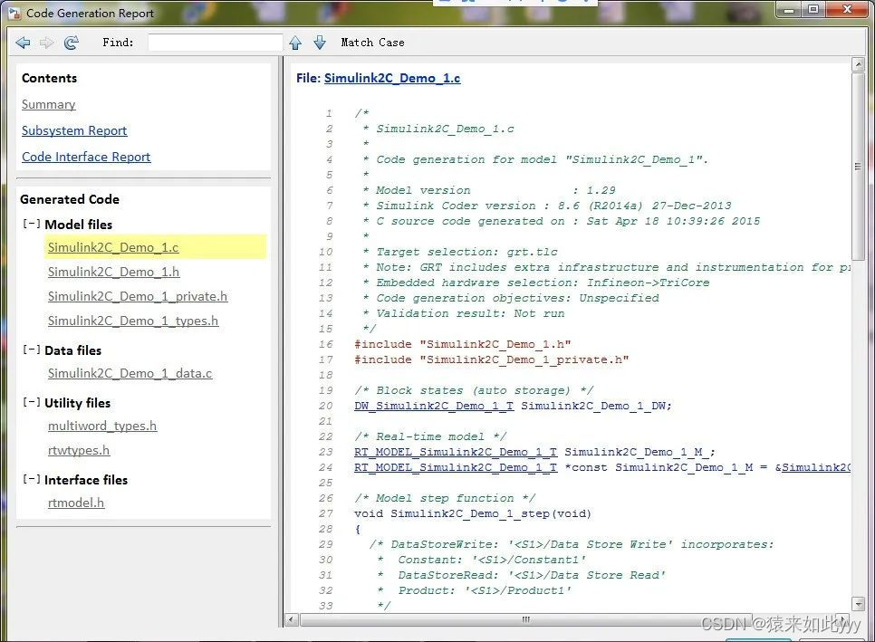 Simulink自动生成代码笔记simulink生成matlab代码 Csdn博客 4840