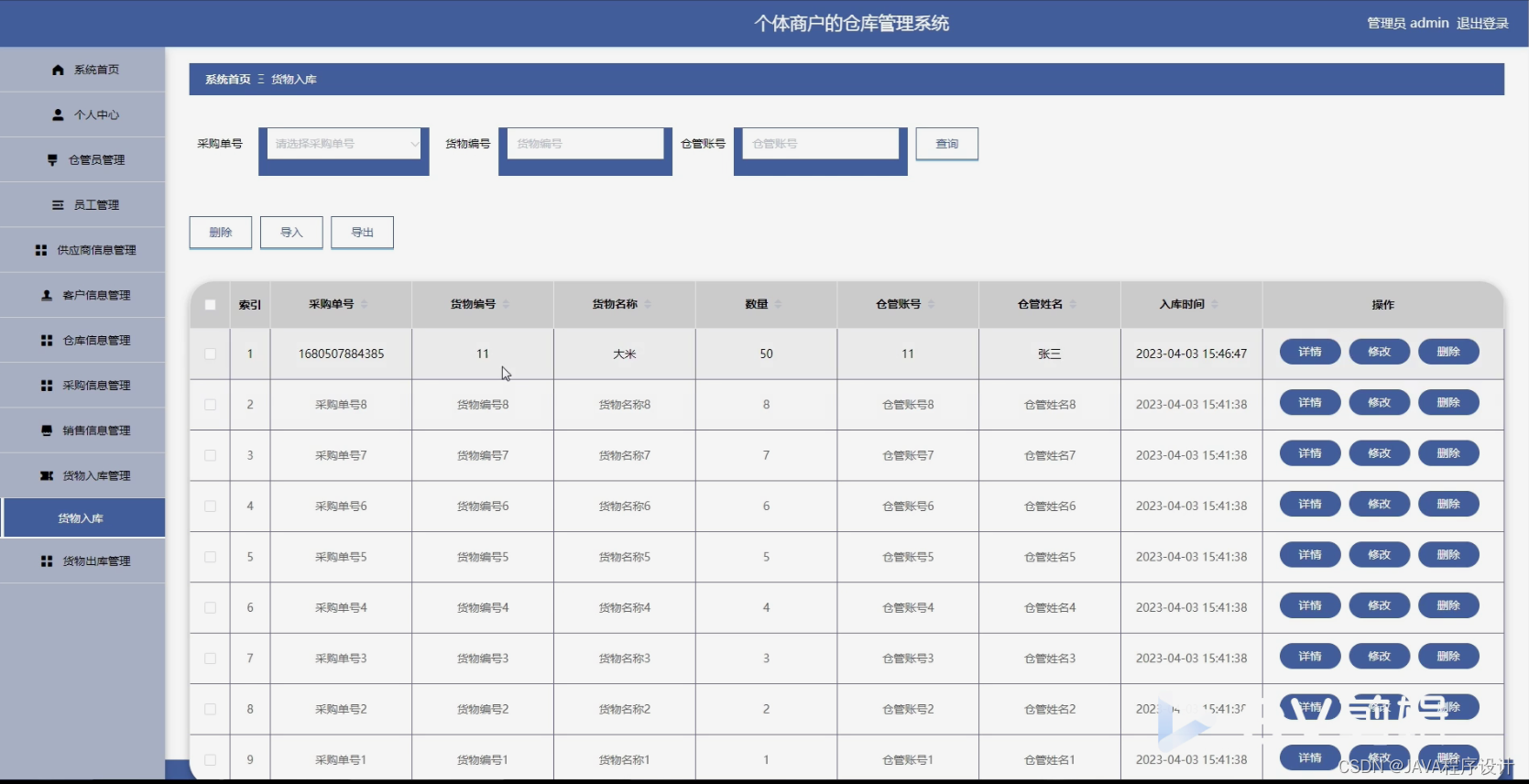 基于flask框架个体商户的仓库管理系统 Pythonmysql论文ai电器商店flask来管理库存数据销售交易用户身份验证和授权并生成报告 Csdn博客