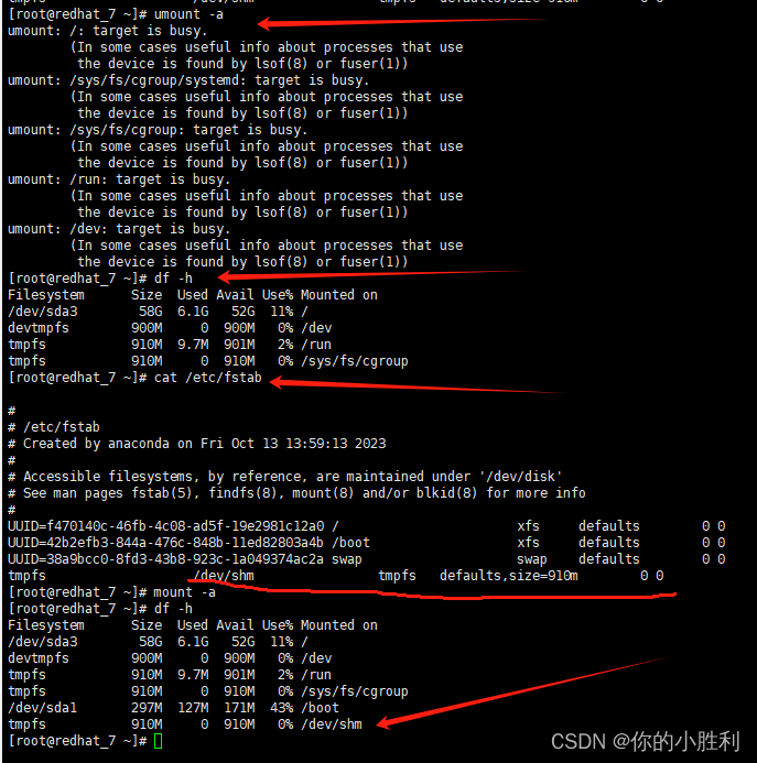 Linux /dev/shm恢复操作-CSDN博客