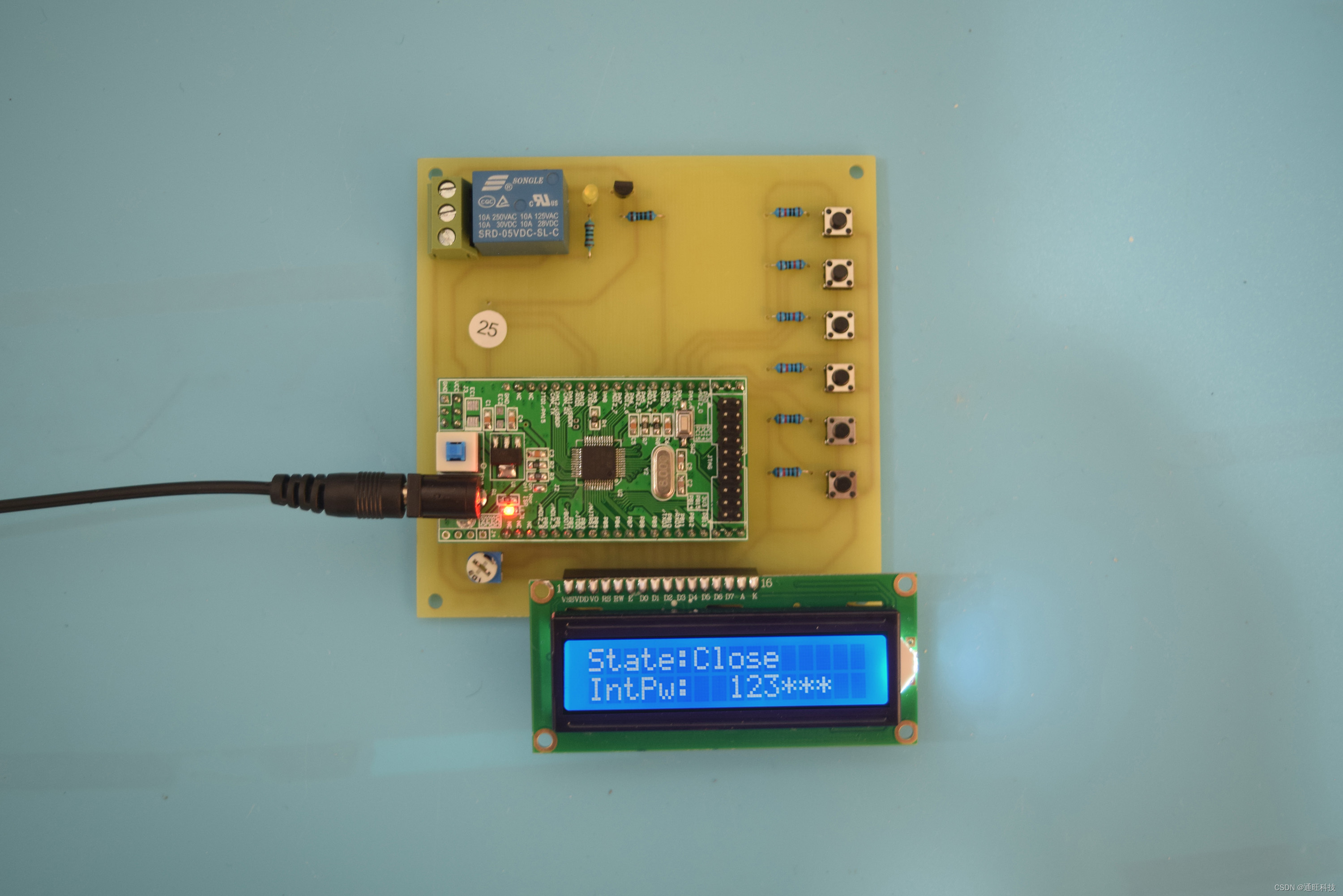 基于stm32单片机智能电子密码锁密码箱门禁无线摄像头设计25基于stm32的智能锁输入密码展示 Csdn博客