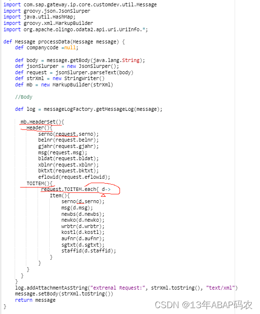 ABAP-CPI调用Odata接口创建header和item (CREATE_DEEP_ENTITY)_abap odata create deep-CSDN博客