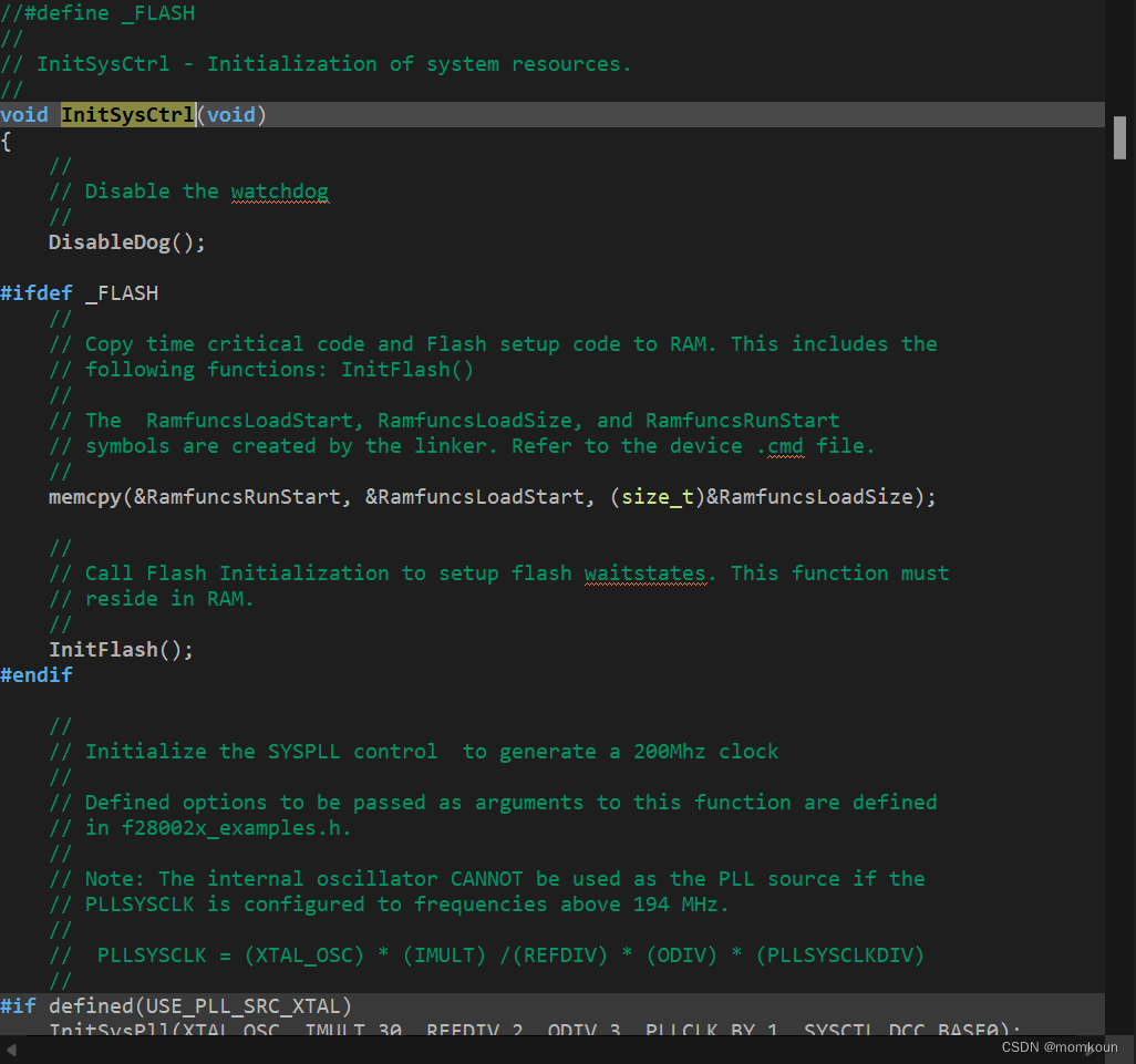 学习笔记1：F28002x烧写在flash中以及将函数数据放在ram中运行_如何将函数放到ram区运行-CSDN博客