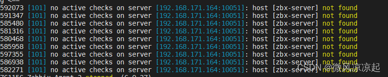 zabbix-agent客户端出现Get value from agent failed: cannot connect to Connection refused_get value ...