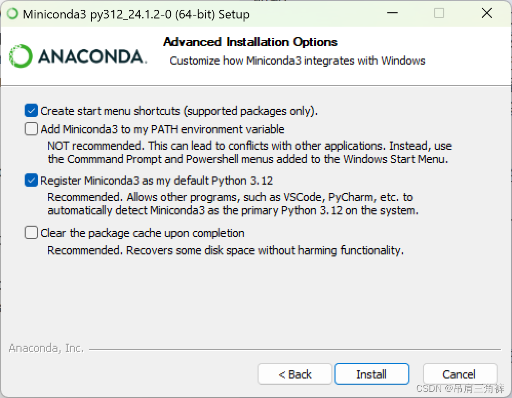 windows上使用conda_windows conda-CSDN博客