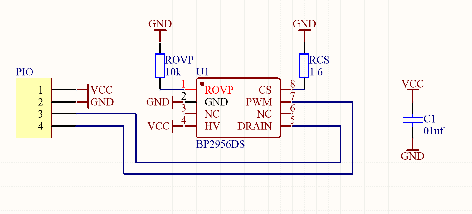 BP2956 PWM调光非隔离降压型的LED 恒流驱动芯片_bp2956调光控制电路-CSDN博客