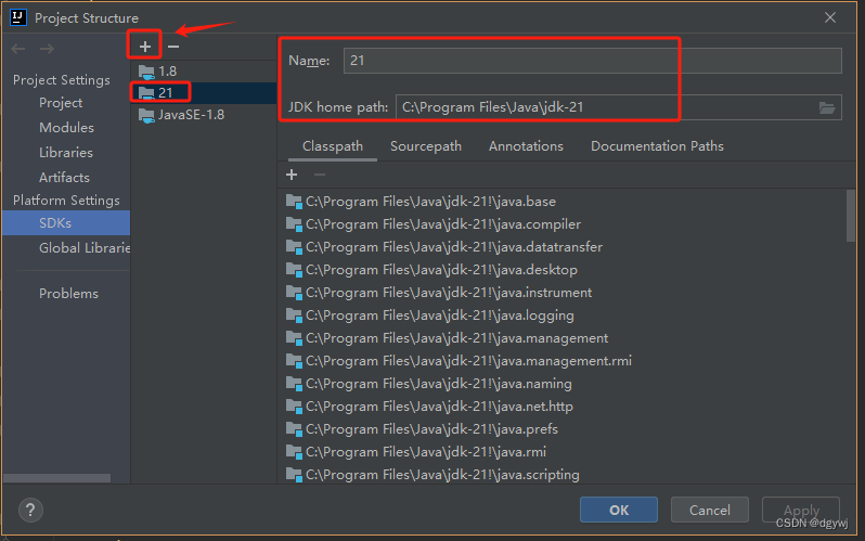 安装java21并使用最新springboot测试_java 21安装-CSDN博客