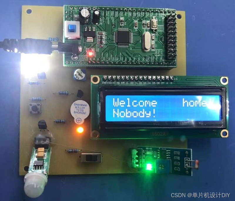 基于stm32单片机智能门禁门铃热释人体感应光照报警设计23 023stm32智能门禁人体红外 Csdn博客