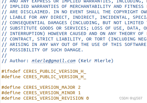 ubuntu查看ceres版本-CSDN博客