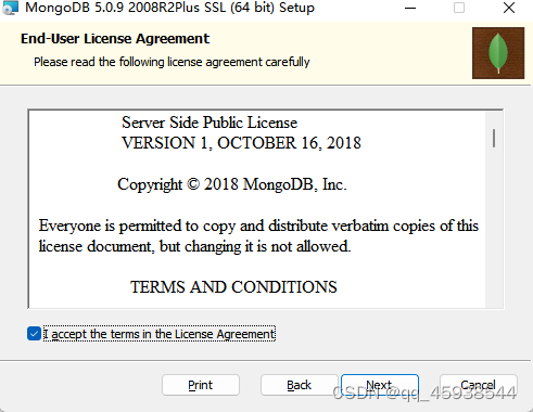 Windows 10环境 下载和安装mongdb5.0.9版本详细步骤_mongodb 5.0 windows下载安装-CSDN博客