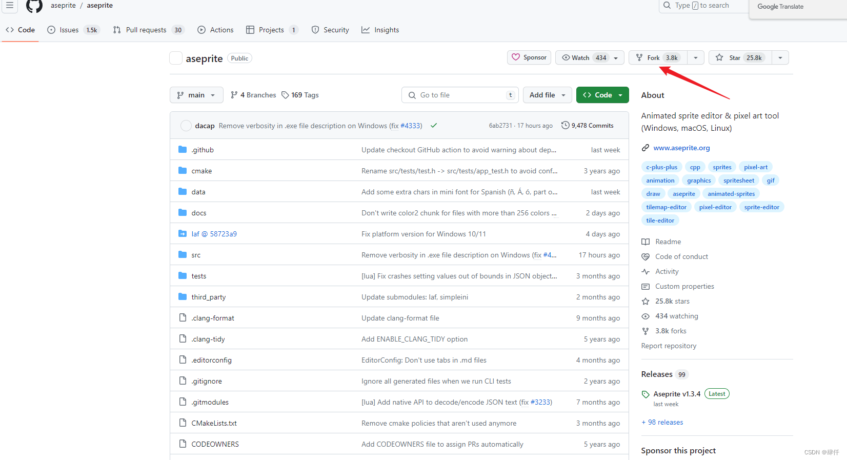 aseprite-github在线编译打包-CSDN博客