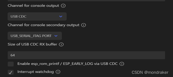 [经验分享]ESP-IDF:如何在menuconfig中设置LOG的输出通道（USB/JTAG、默认串口、自定义引脚串口、关闭输出 ...