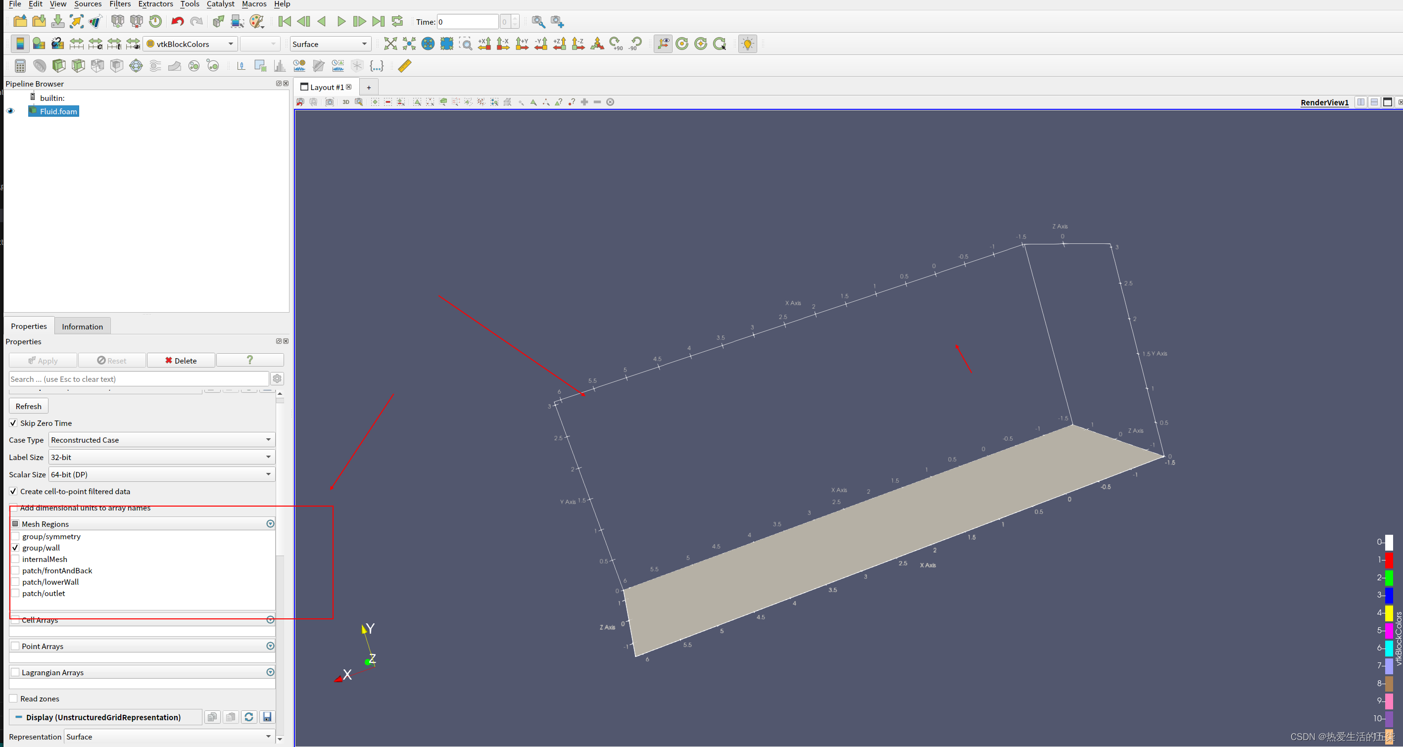 如何修改openfoam中案例的图形，比如删掉里面的矩形或者改变长宽高_simplegrading-CSDN博客