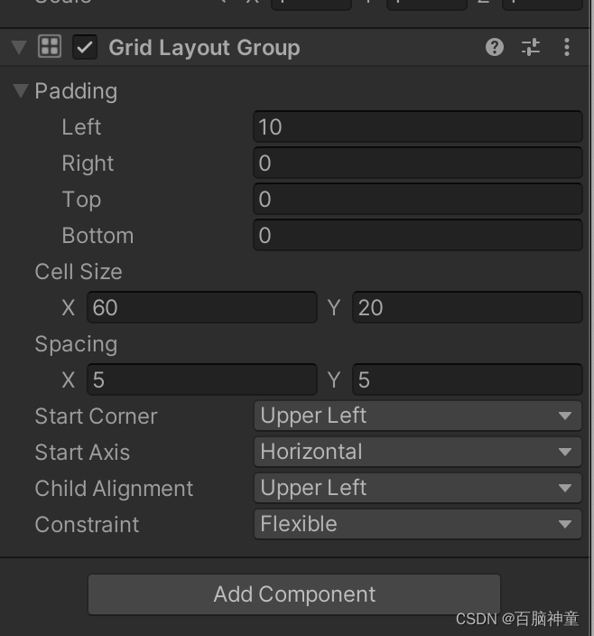 Unity 左右布局排版,grid布局的使用unity Grid Csdn博客