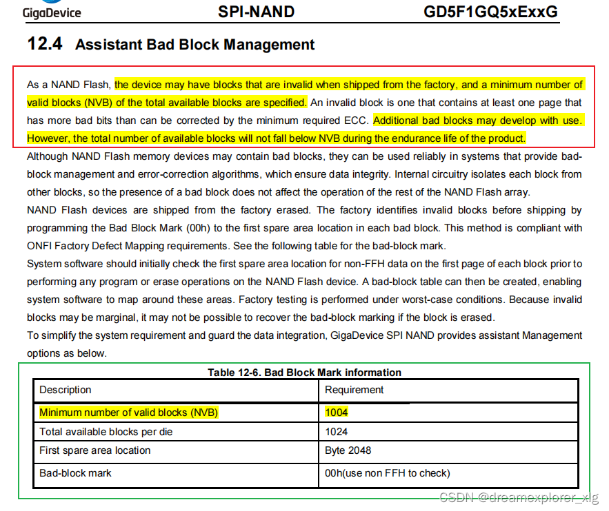 NandFlash手册梳理与操作流程 -- BadBlock检测_nand flash坏块检测-CSDN博客
