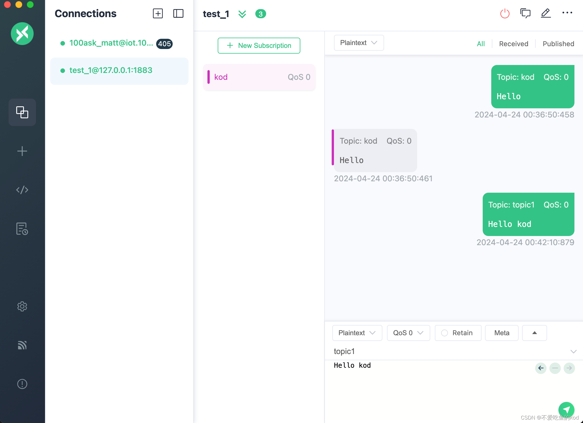关于MACBOOK配置MQTT服务器，并且使用LInux连接_mac安装mqtt服务-CSDN博客