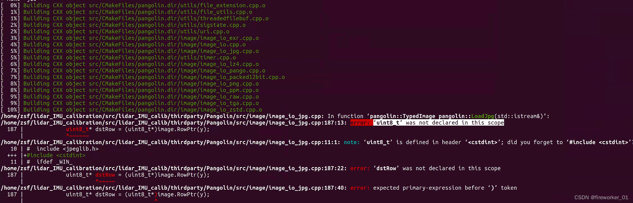 使用浙大LI Calib工具标定3D雷达和IMU--全过程完整记录_雷达和imu联合标定录制包-CSDN博客