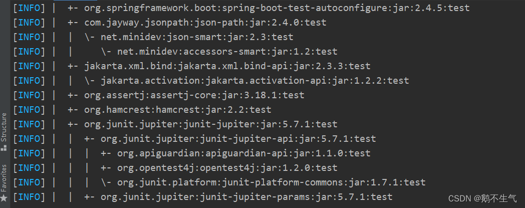 mvn dependency:tree输出的依赖树中各种符号含义_maven输出依赖树-CSDN博客