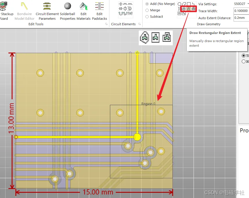 SIwave仿真入门 | HFSS Region使用指南-CSDN博客