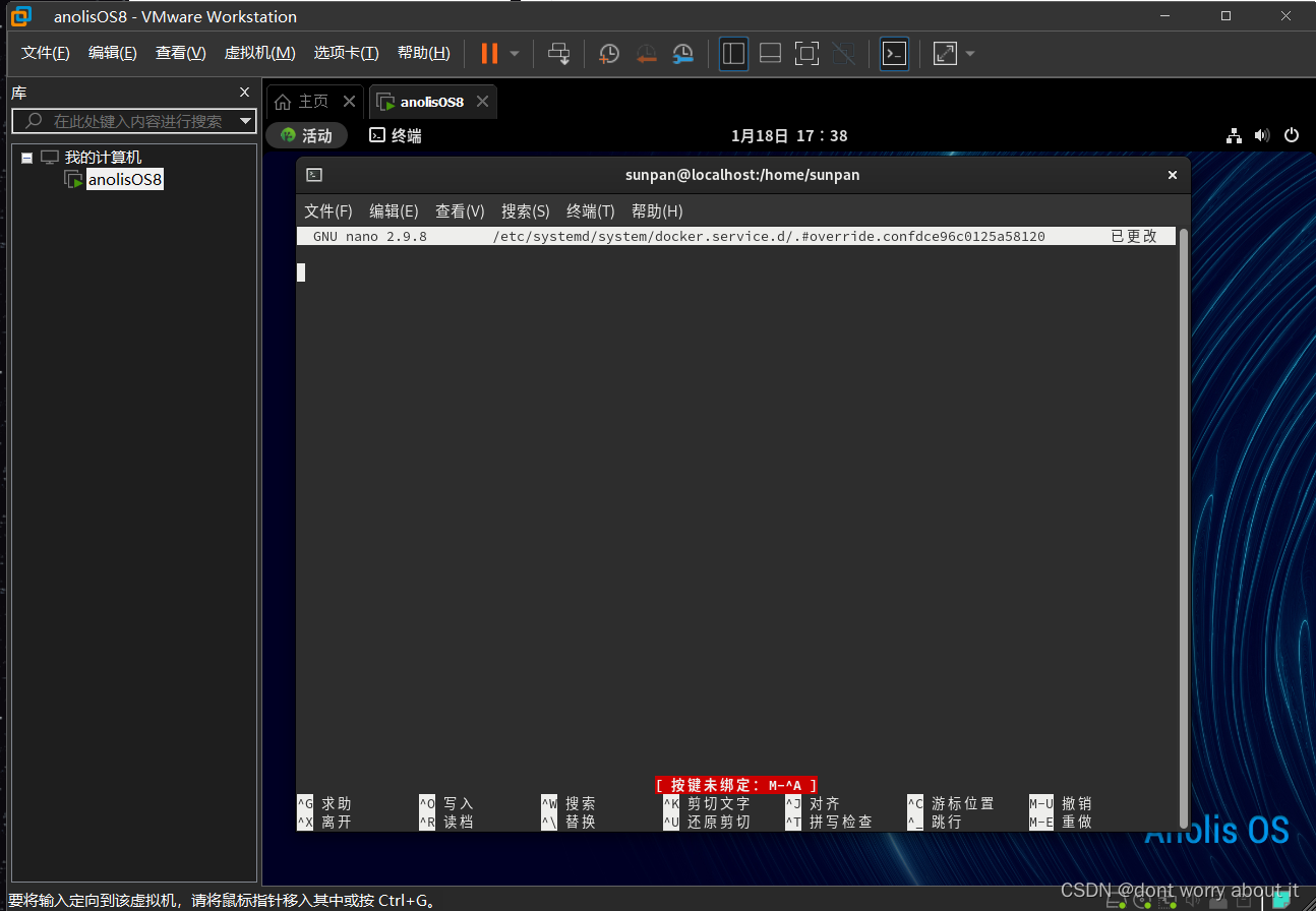 GNU nano使用（有些默认打开是nano的，之前都是vi编辑器）-CSDN博客