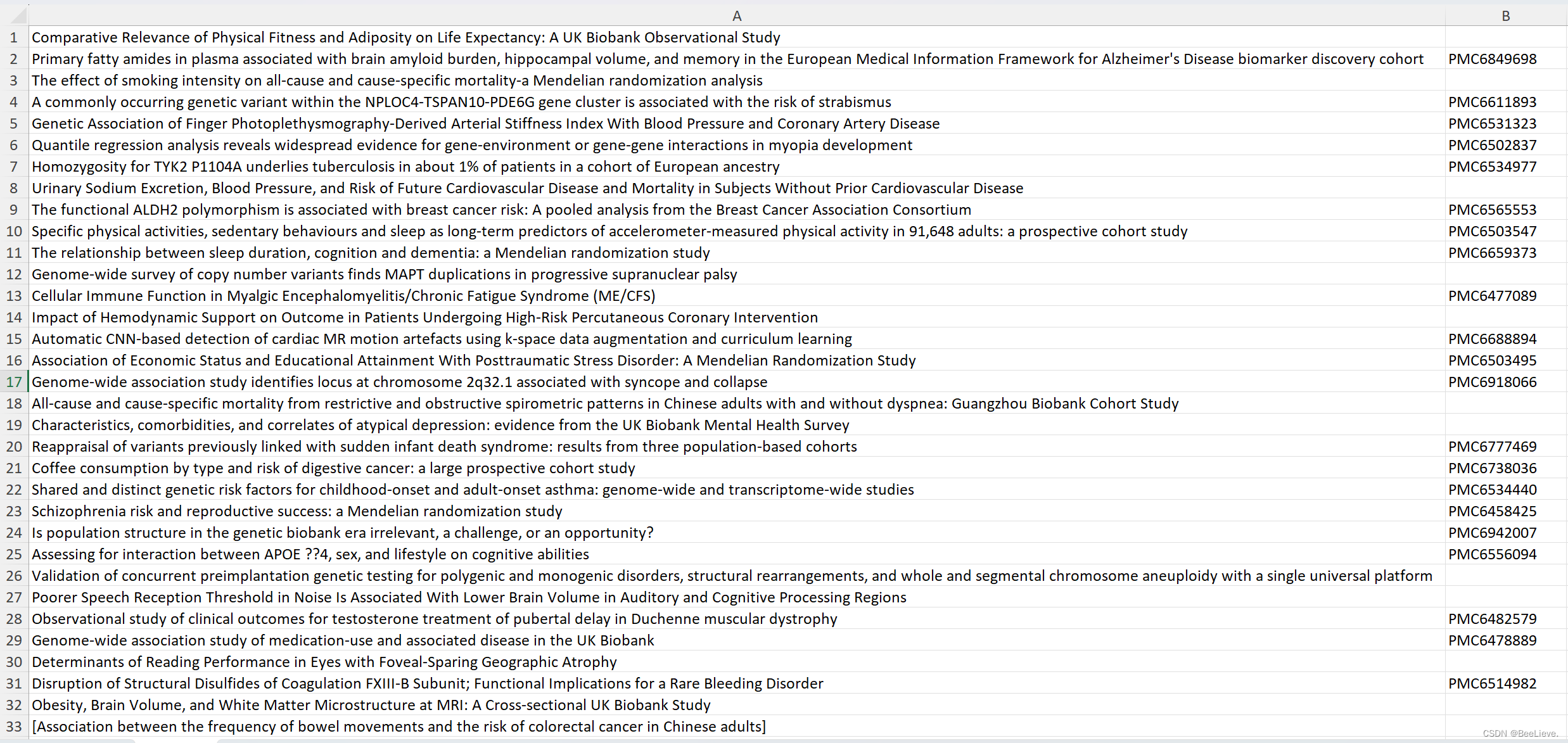 通过PMC ID自动批量下载PubMed文献-CSDN博客