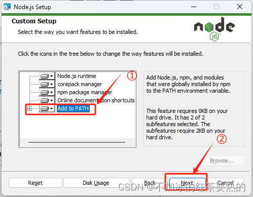 win11安装及使用Node.js步骤_win11 node-CSDN博客