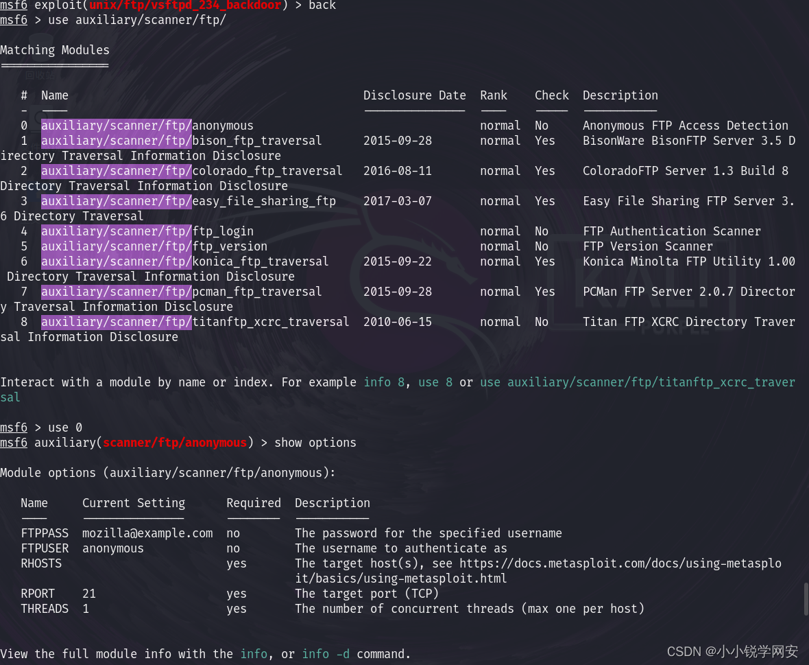 Metasploit渗透测试之信息收集（三）_探测ssh协议版本-CSDN博客