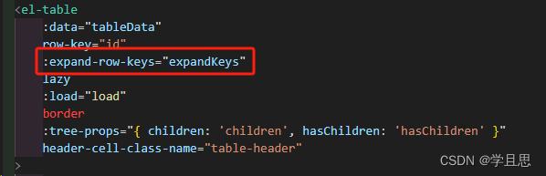 el-table tree 默认展开一级_el-table 树 默认展开-CSDN博客