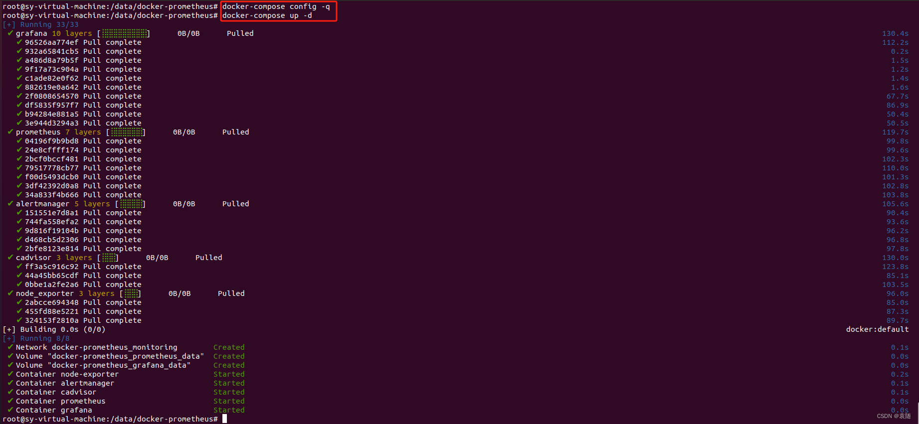 ubuntu系统docker方式安装Prometheus+grafana保姆及教程_ubuntu安装prometheus-CSDN博客