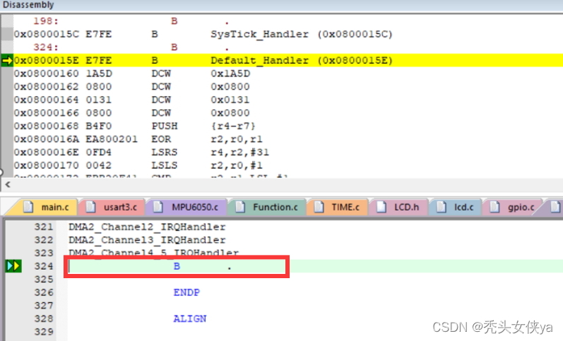 错误记录与解决方案【调试keil代码】【工训赛】_expression must be a modifiable lvalue-CSDN博客