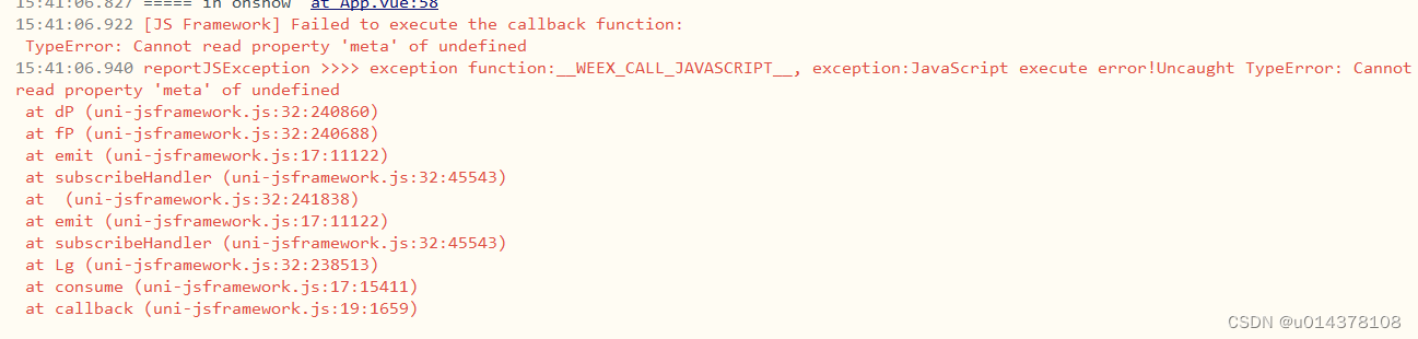 uni-app Cannot read property ‘meta‘ of undefined_cannot read property 'meta' of undefined-CSDN博客