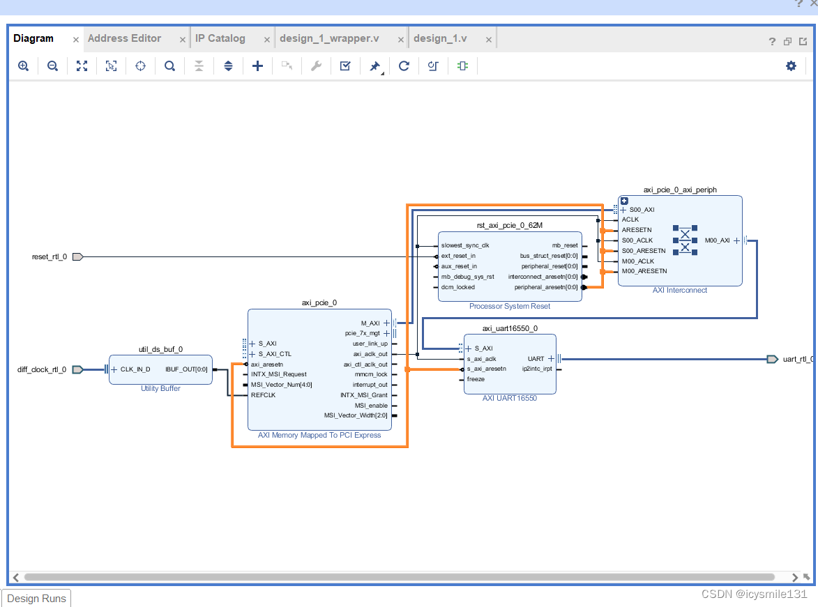 AXI Memory Mapped To PCI Express IP 核设计实例-CSDN博客