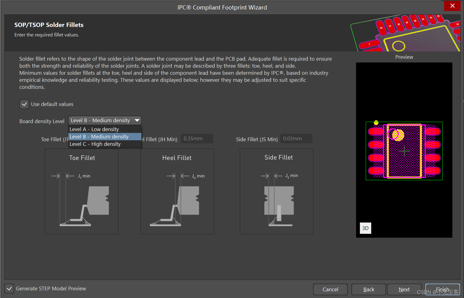 AD24-利用IPC封装向导快速创建PCB封装（SOP8）_sop8 ad封装怎么画-CSDN博客
