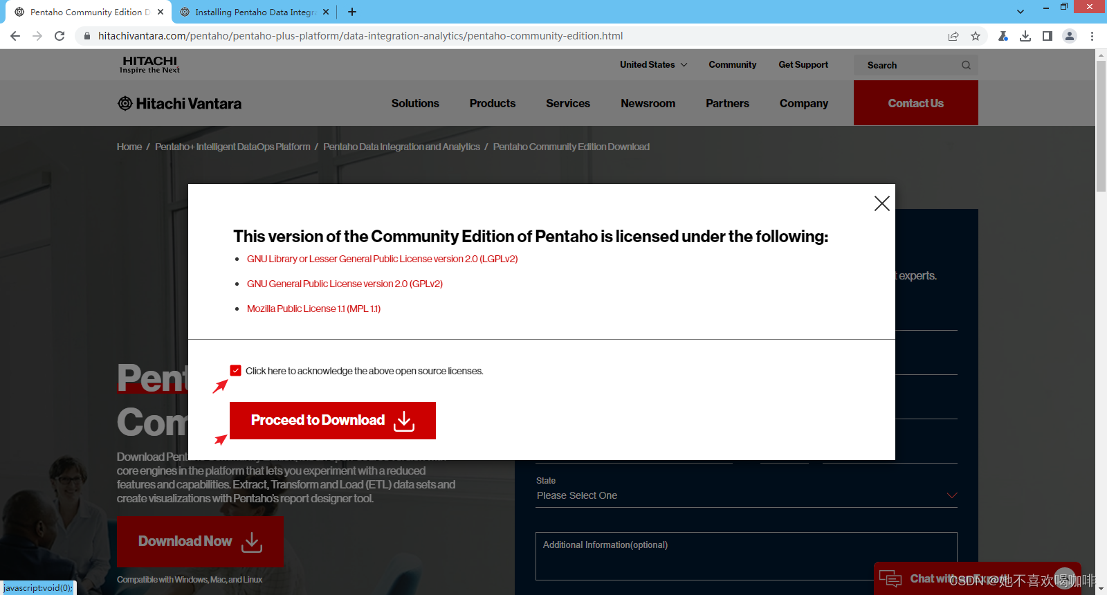 Pentaho Community Edition 下载安装和运行-CSDN博客