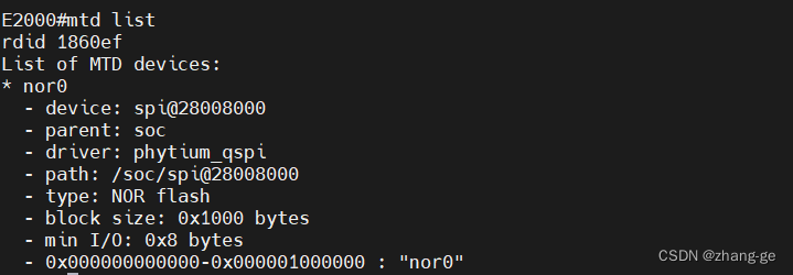 u-boot常用命令大全_mtd list-CSDN博客