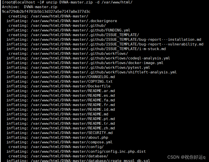 Centos7基于LAMP搭建DVWA靶场-CSDN博客
