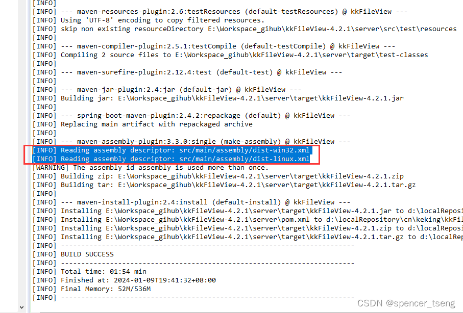 [WARNING] The assembly id assembly is used more than once._overconstraint checks: node 77 ...